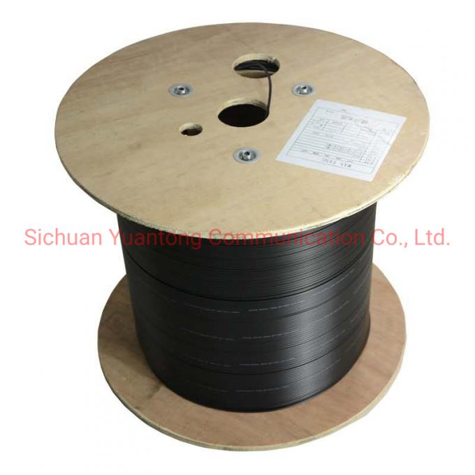 6C Hybrid Composite Cable , G657a2 PBT Hybrid Fiber Optic Cable