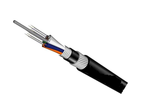 CCC 24 Core Armoured Fiber Optic Cable GYTA33 Single Steel Wire