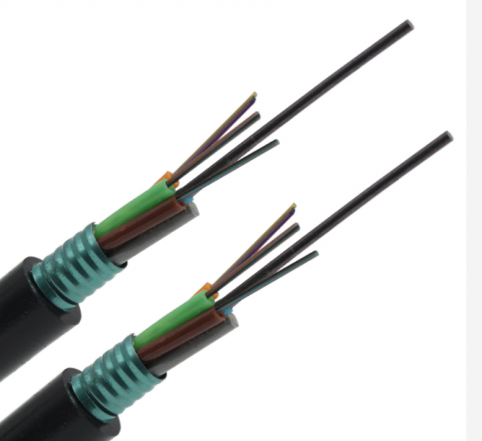 GYTA04 12C Anti Rodent Fiber Optic Cable Metallic Strength Member