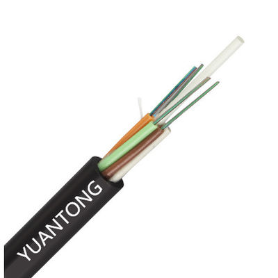 48 Duct Gel Filled Fiber Optic Cable , G652d FRP Outdoor Armored Fiber ...