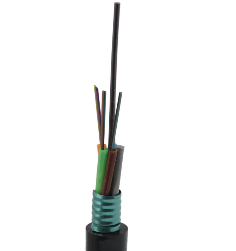 GYTA04 12C Anti Rodent Fiber Optic Cable Metallic Strength Member