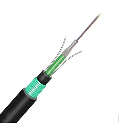 Mechanical 250um Outdoor Armored Fiber Optic Cable 12 Core GYXS
