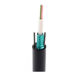 G652D Direct Bury Fiber Optic Cable , GYXS Outdoor Armored Cable